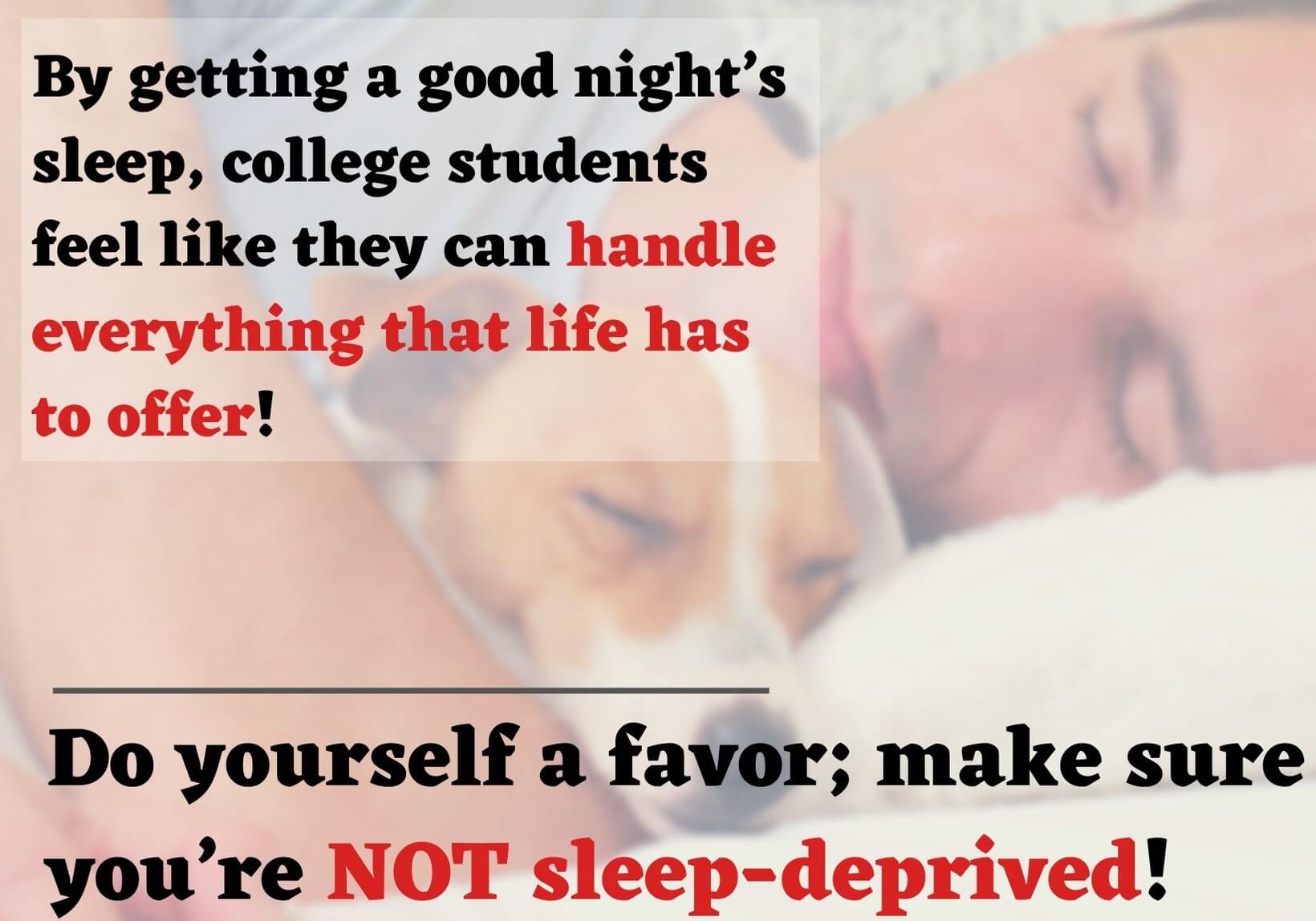 How to Sleep Better in College Online PhD Degrees