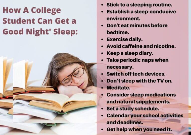 How To Sleep Better In College Online PhD Degrees How To Sleep Better In College Online PhD Degrees